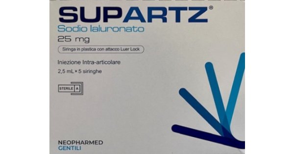 Supartz 5 siringhe - Offerta Supartz fiale acido ialuronico