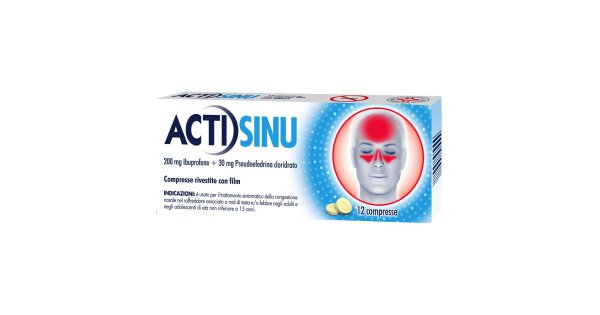 Actisinu*12cpr 200mg+30mg