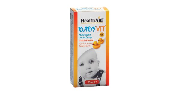 HEALTH AID*BABY VIT 25ML
