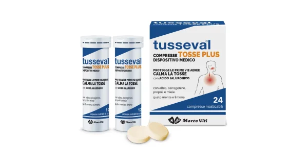 TUSSEVAL TOSSE PLUS 24CPR